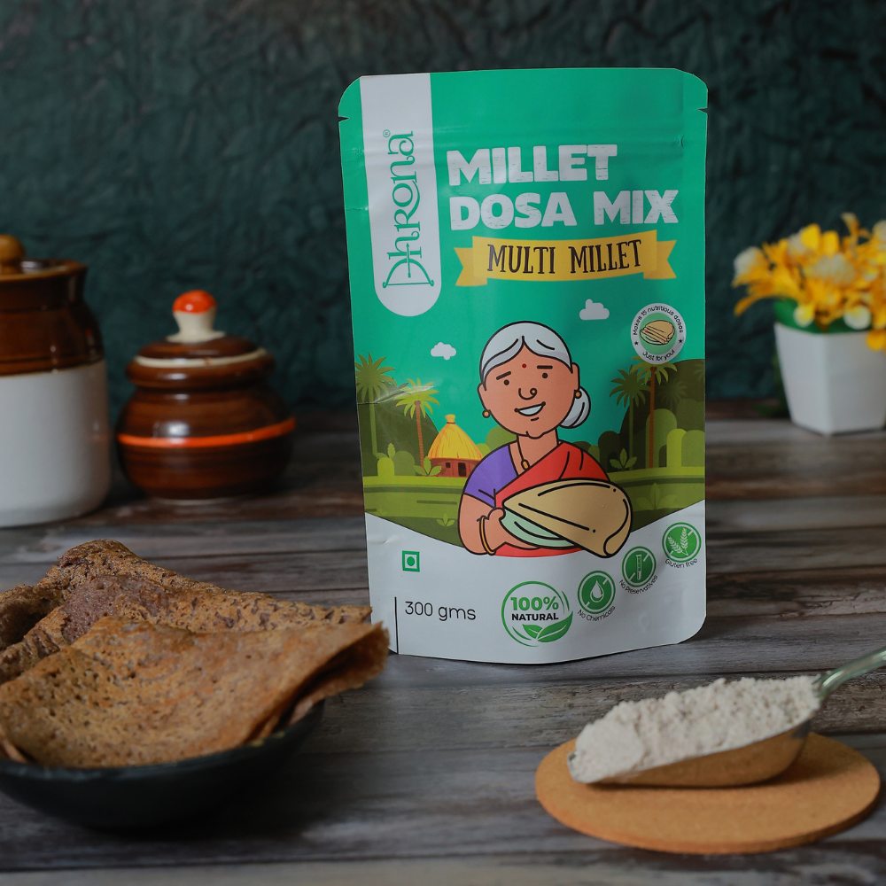 Dosa & Atta Mix – Dhrona Millet Foods