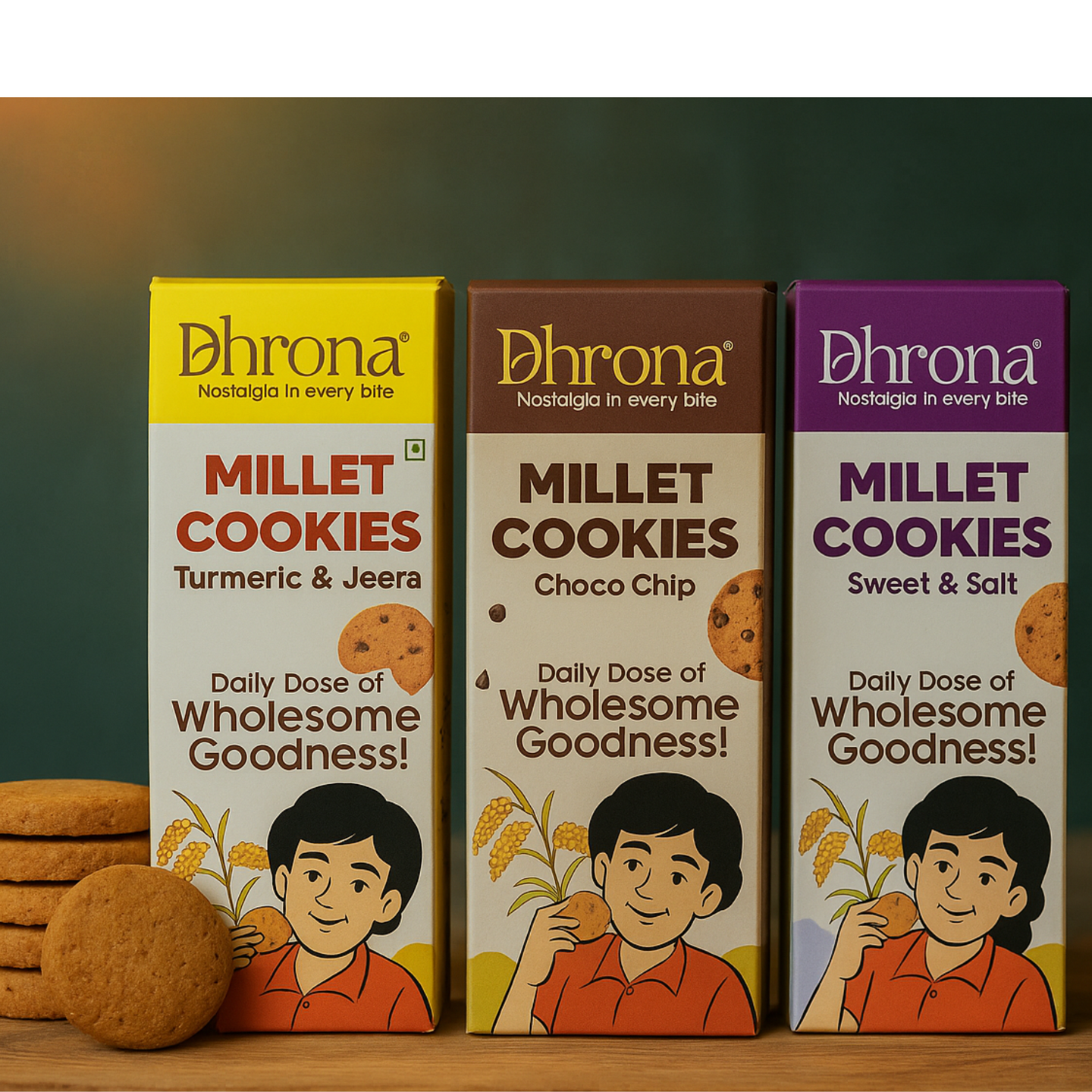 Millet Cookies Combo – Dhrona Millet Foods