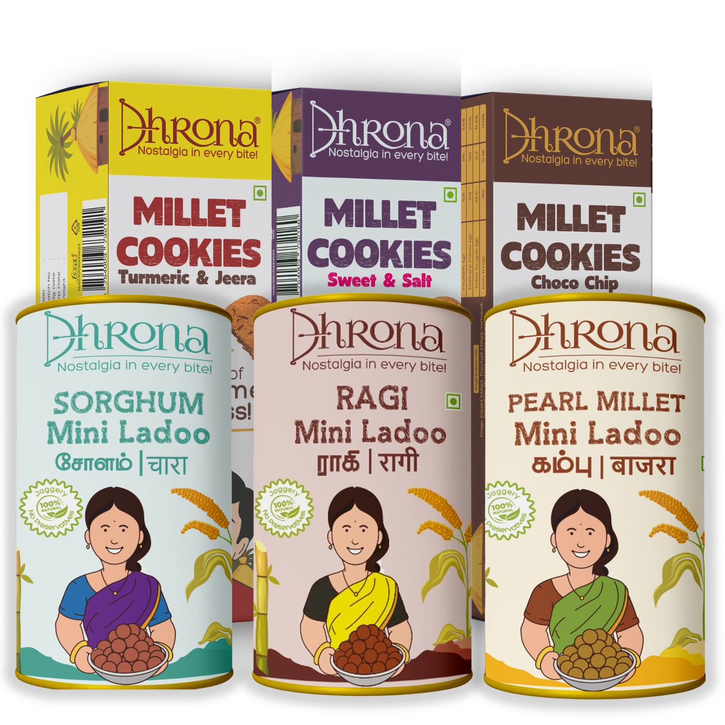Millet Sweet Tooth Combo – Dhrona Millet Foods